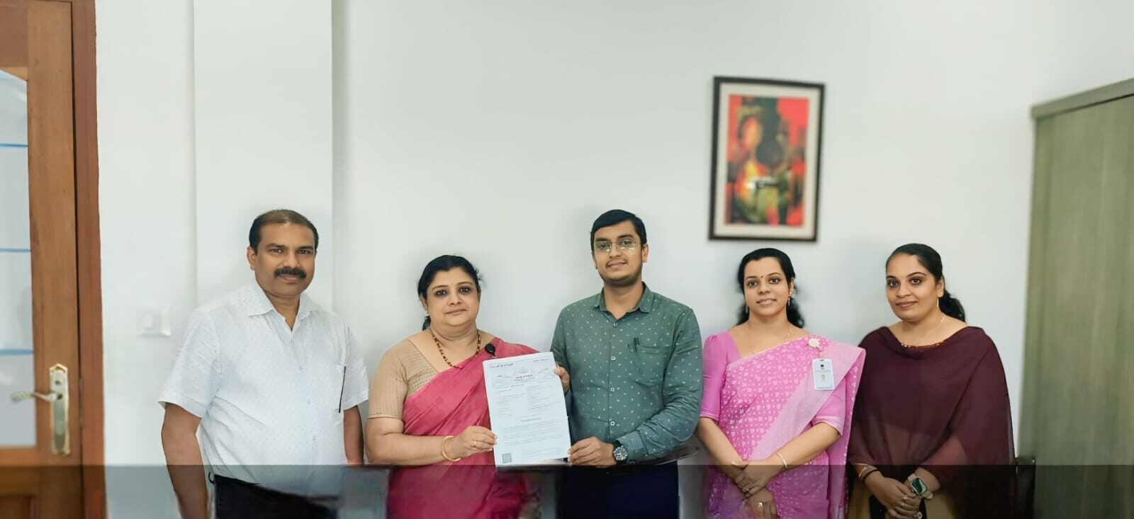 Asquare Technologies Signs MOU with Bharata Mata College, Cochin to ...